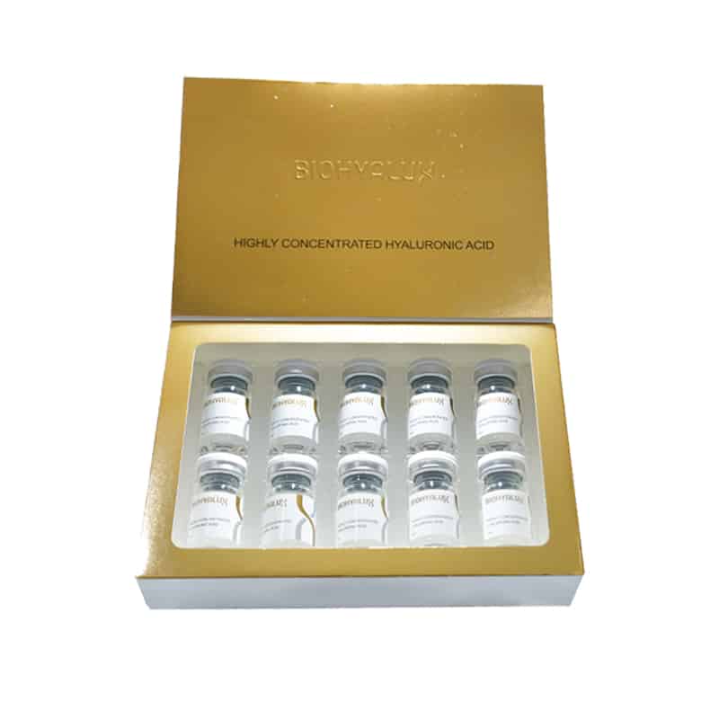 Biohyalux Rejuven 50 Hyaluronic Acid Mesotherapy Skin Booster 5ml x10 Vials